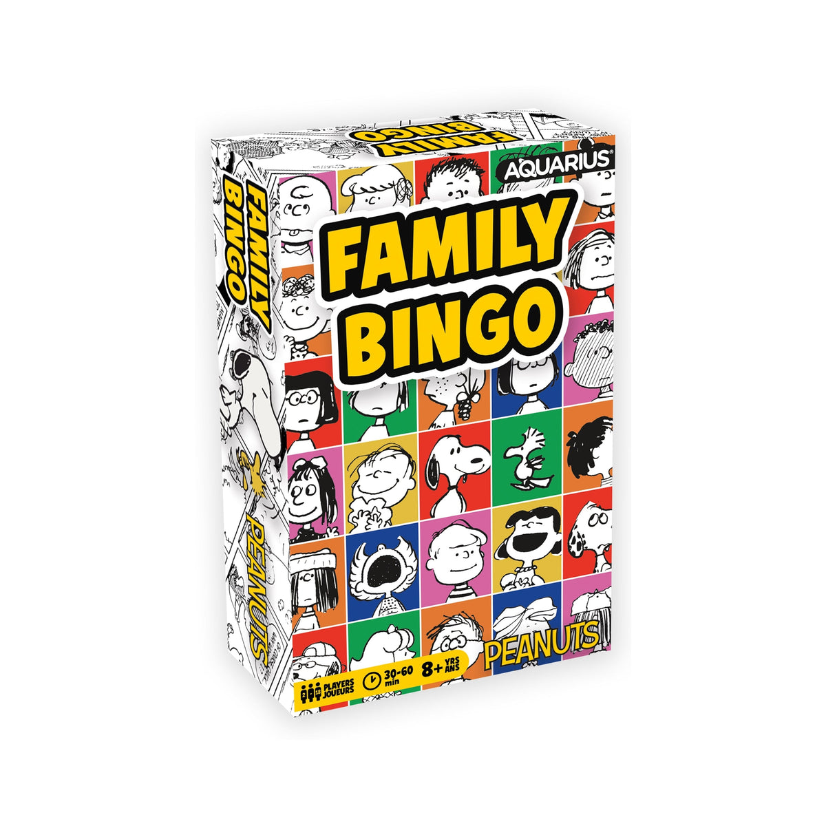 Snoopy and the Peanuts Gang Family Bingo 75th Anniversary Edition ...