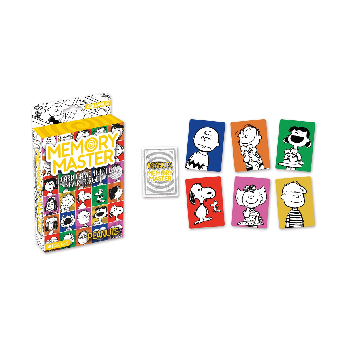 Snoopy and the Peanuts Gang Memory Master Card Game 75th Anniversary E ...