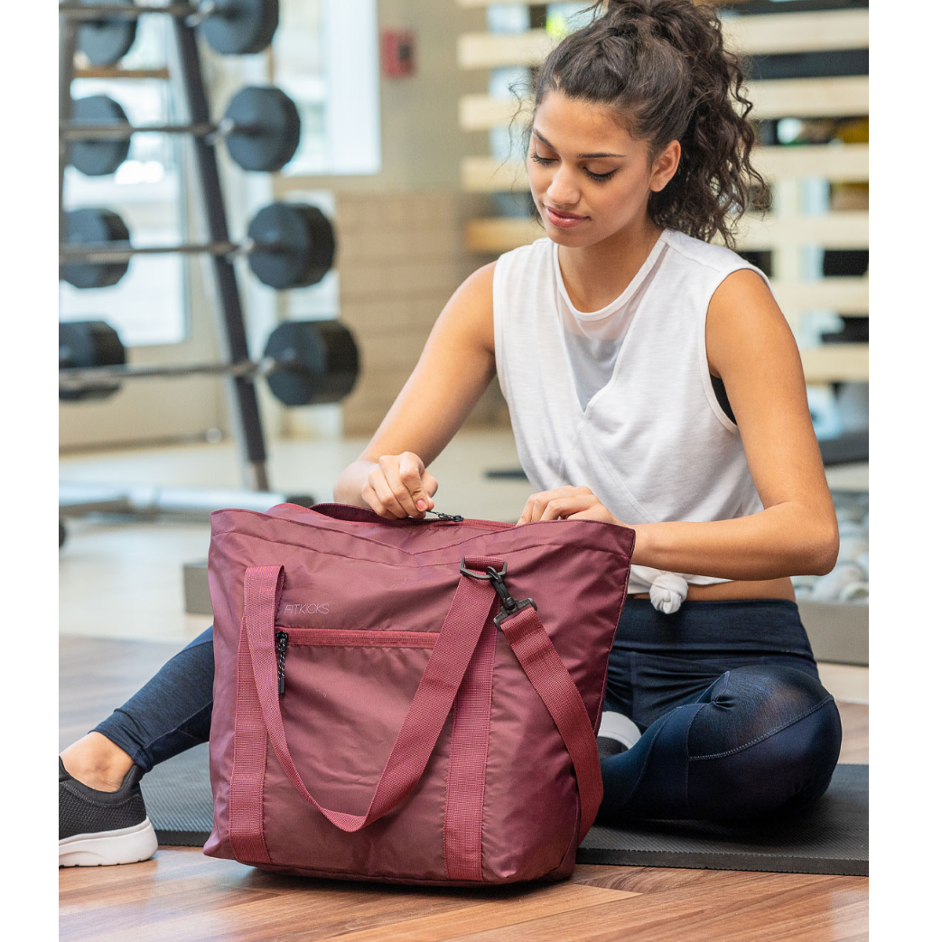 FITKICKS® Hideaway Foldable Packable Duffle Bag for Travel – Steve's Hallmark