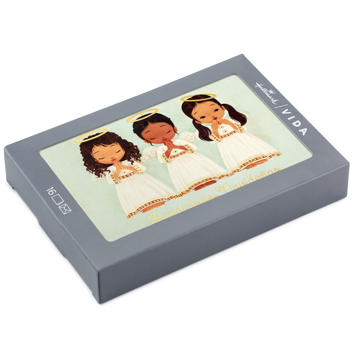 Hallmark Three Little Angels Spanish-Language Boxed Christmas Cards, P ...