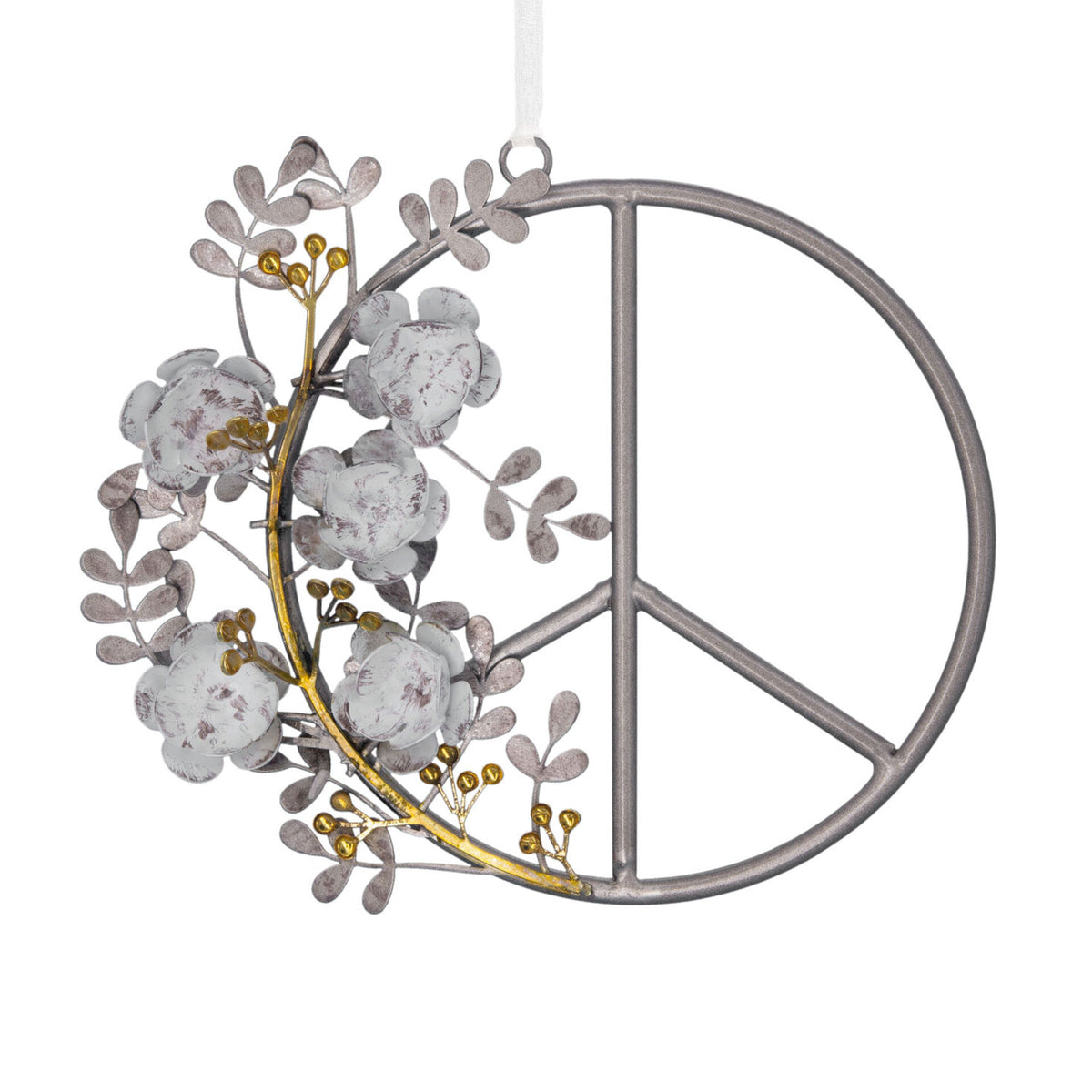 Signature Peace Symbol Premium Metal Hallmark Ornament – Steve's Hallmark
