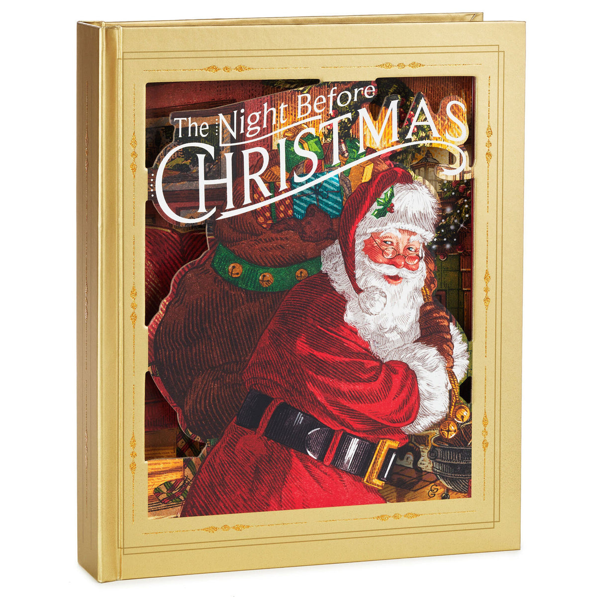 Hallmark Night Before Christmas Pop-Up Book With Light and Sound ...