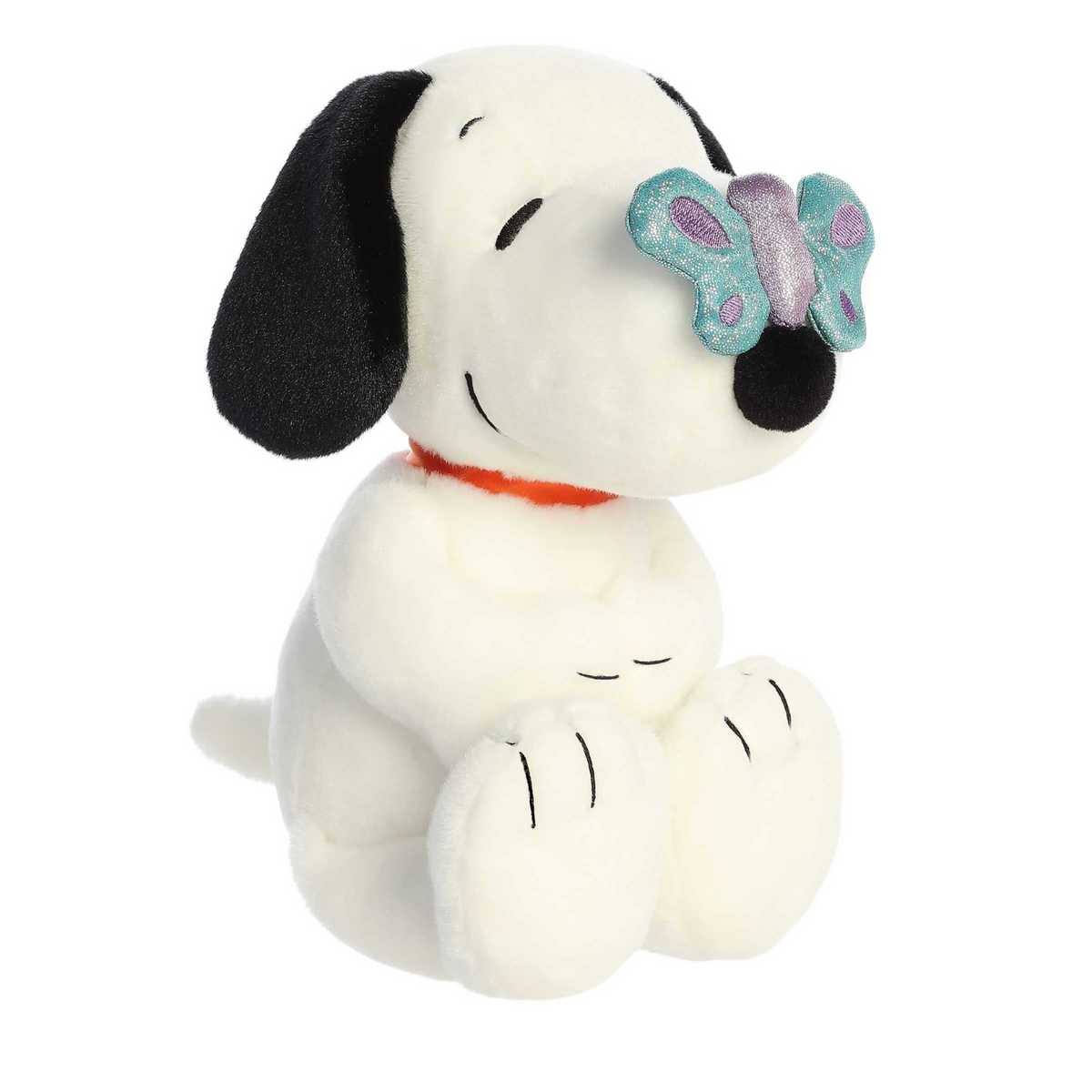 11" Peanuts Snoopy with Butterfly on Nose Stuffed Animal Plush – Steve ...