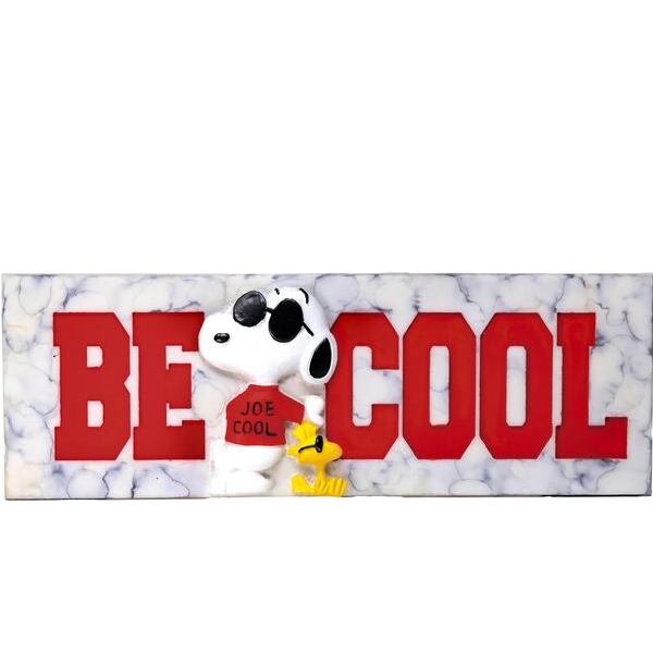 Peanuts Joe Cool Snoopy and Woodstock Be Cool Desk Sign – Steve's Hallmark