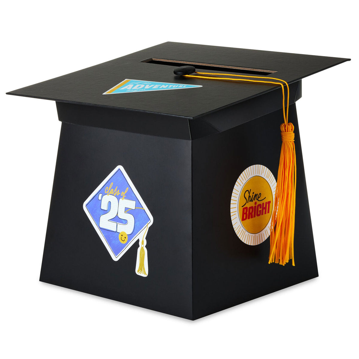 Hallmark Grad Cap 2025 Card Holder Box With Stickers – Steve's Hallmark