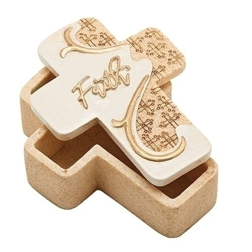 3.25" Faith Keepsake Prayer Cross Box – Steve's Hallmark