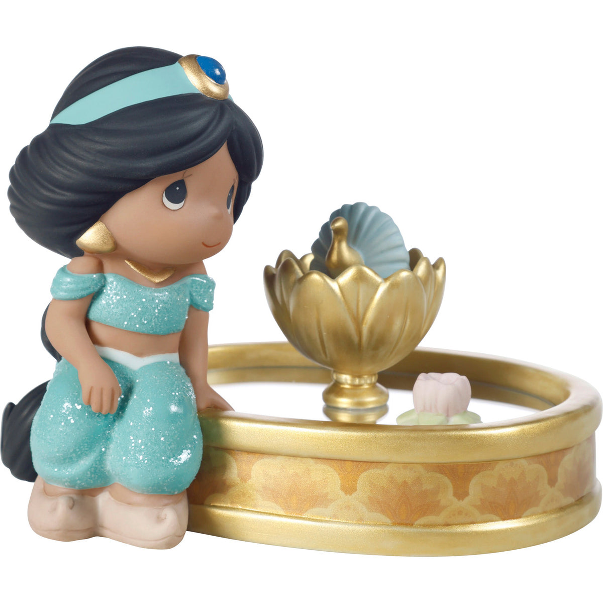 Disney Aladdin's Jasmine with Mirror Fountain Your Adventure Awaits Fi ...