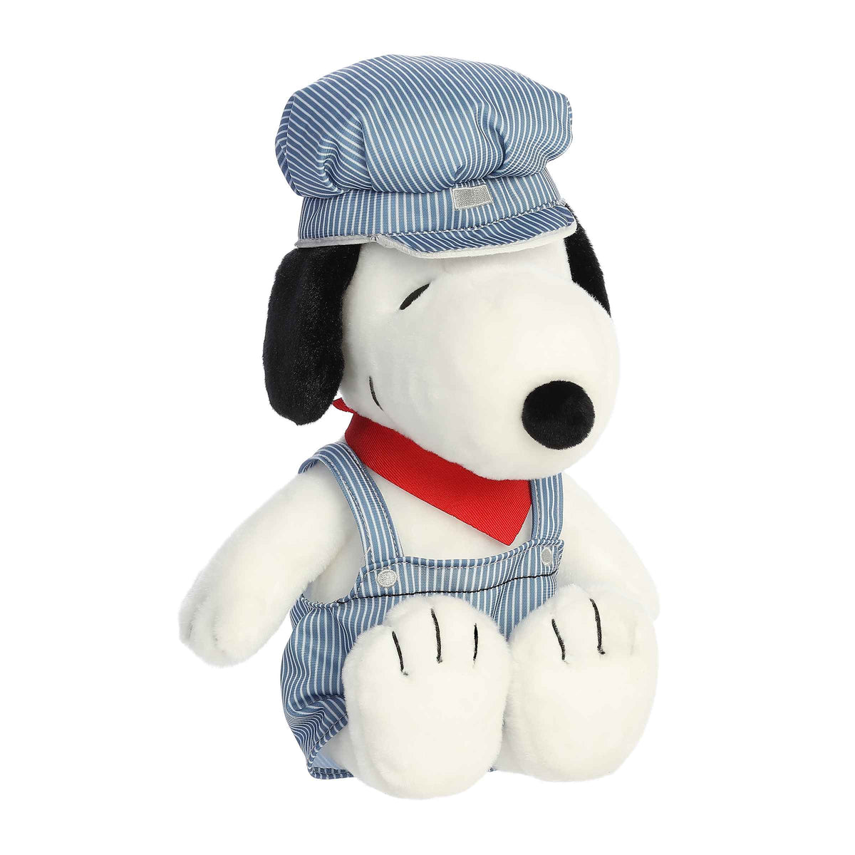 Peanuts Train Engineer Snoopy in Overall 14" Stuffed Plush – Steve's ...