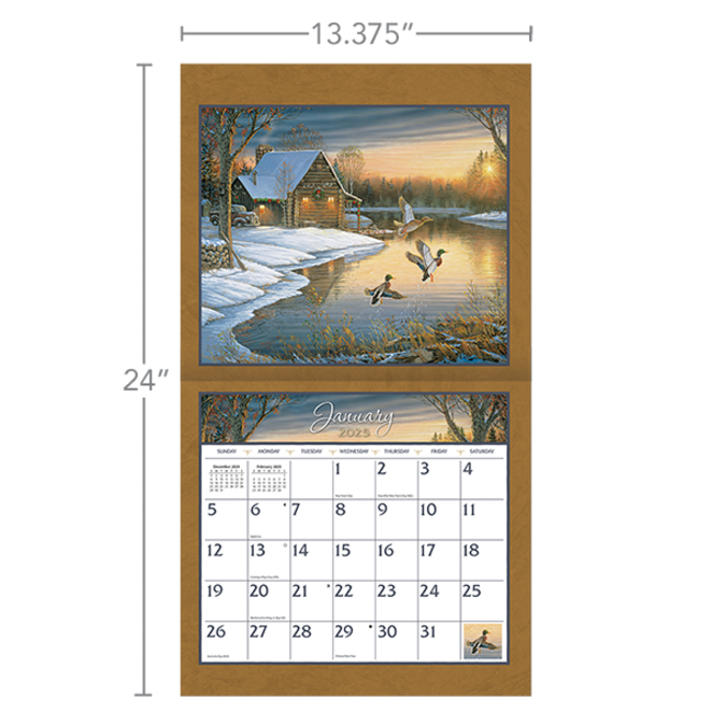 2025 Lang Wall Calendar Meadowland by Sam Timm – Steve's Hallmark