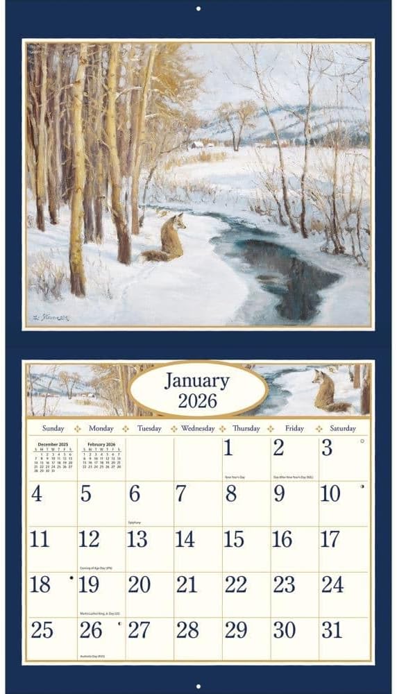 2026 Lang Wall Calendar Four Seasons by Lee Stroncek – Steve's Hallmark