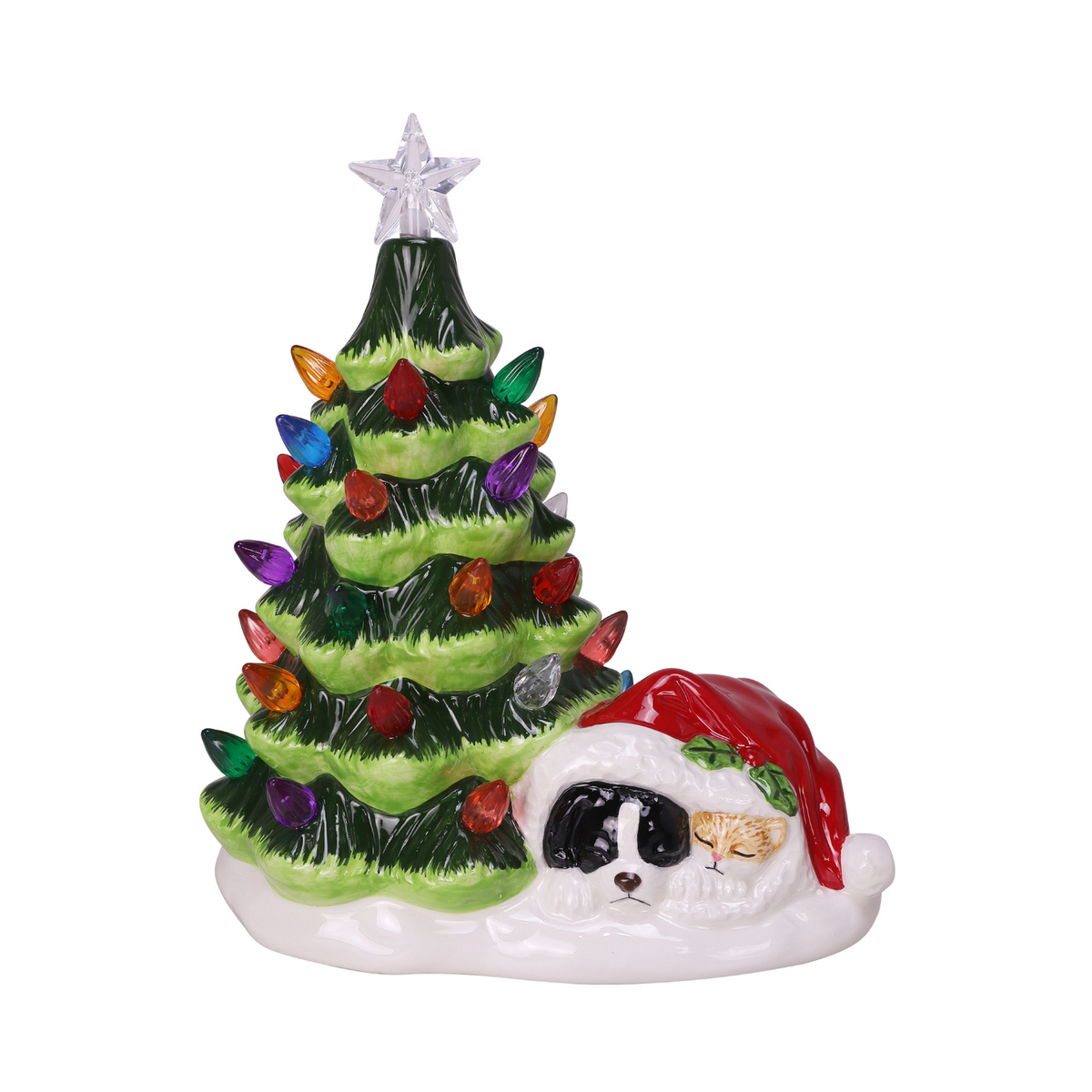 8" Dreaming of Treats LED Ceramic Tree – Steve's Hallmark