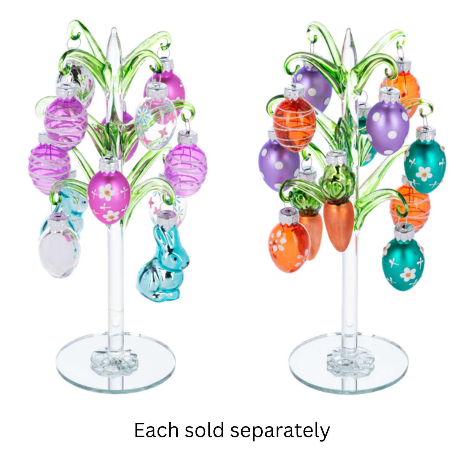 8" Easter Egg Glass Tree – Steve's Hallmark