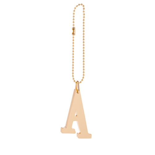 Gold Monogram Anywhere Charm - A – Steve's Hallmark