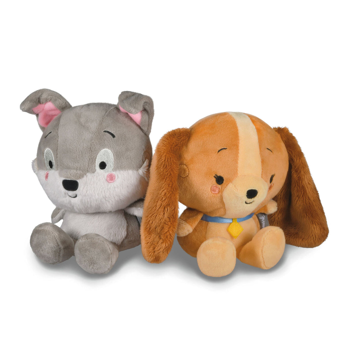 Hallmark Better Together Disney Lady and the Tramp Magnetic Plush Pair ...