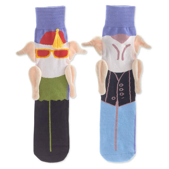 Hallmark Friends Turkey Head Monica and Joey Novelty Socks – Steve's ...