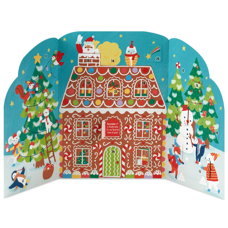 Hallmark Gingerbread House Advent Calendar – Steve's Hallmark