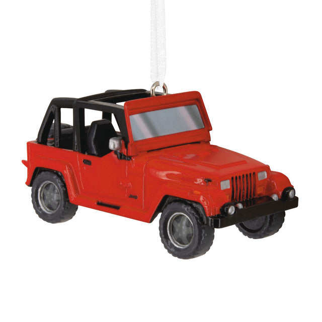 Hallmark Red 1992 Jeep® Wrangler Hallmark Ornament – Steve's Hallmark