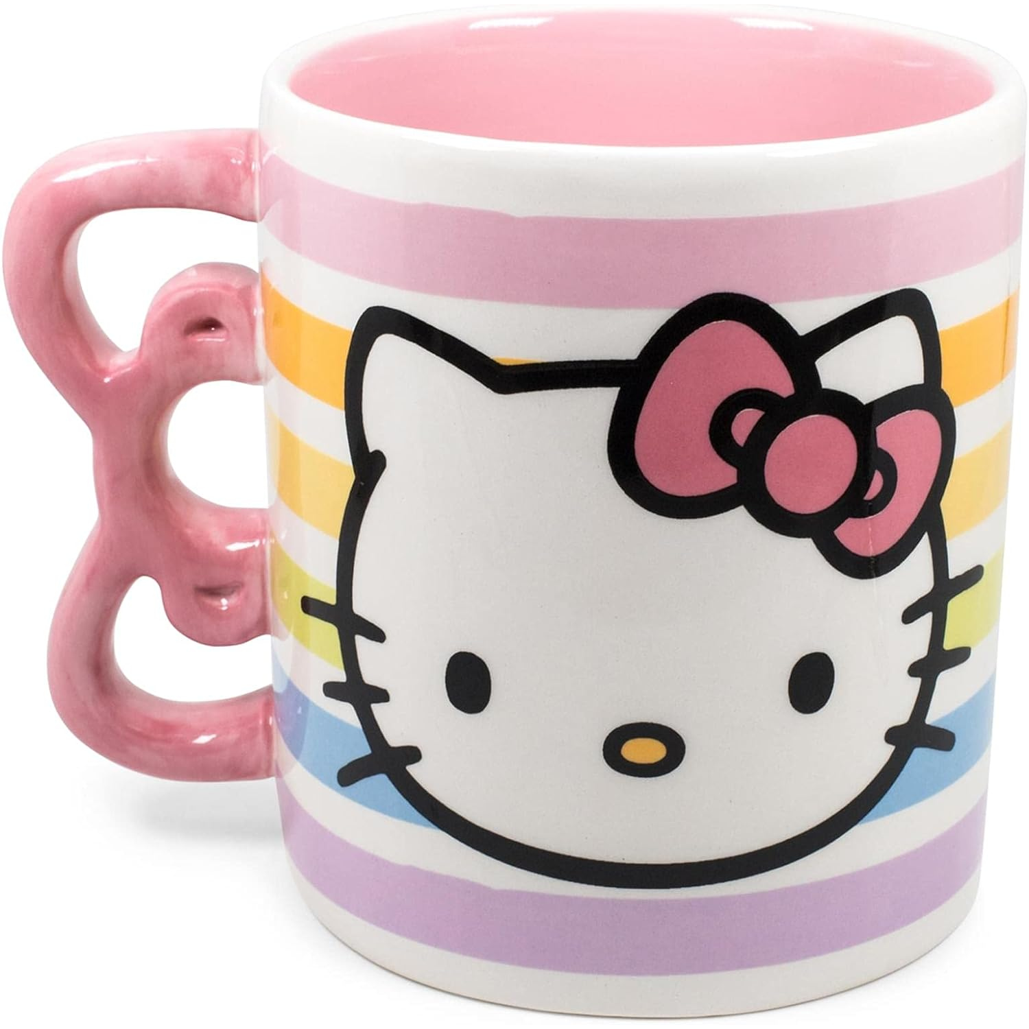 Hello Kitty 20 Oz. Mug with Sculpted Handle – Steve's Hallmark