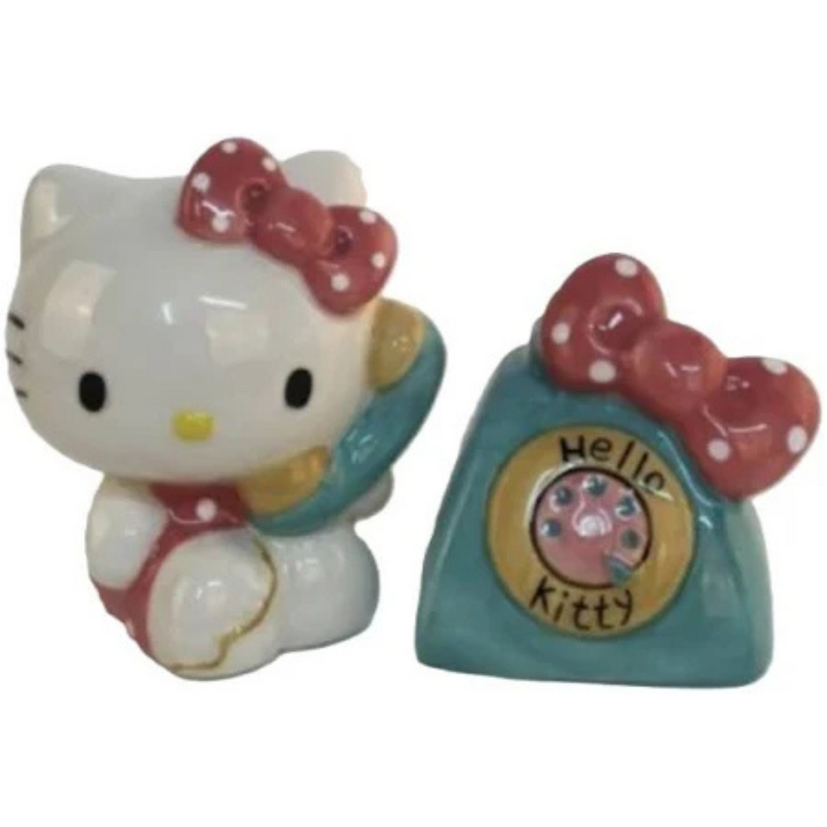 Hello Kitty Phone a Friend Salt & Pepper Set – Steve's Hallmark