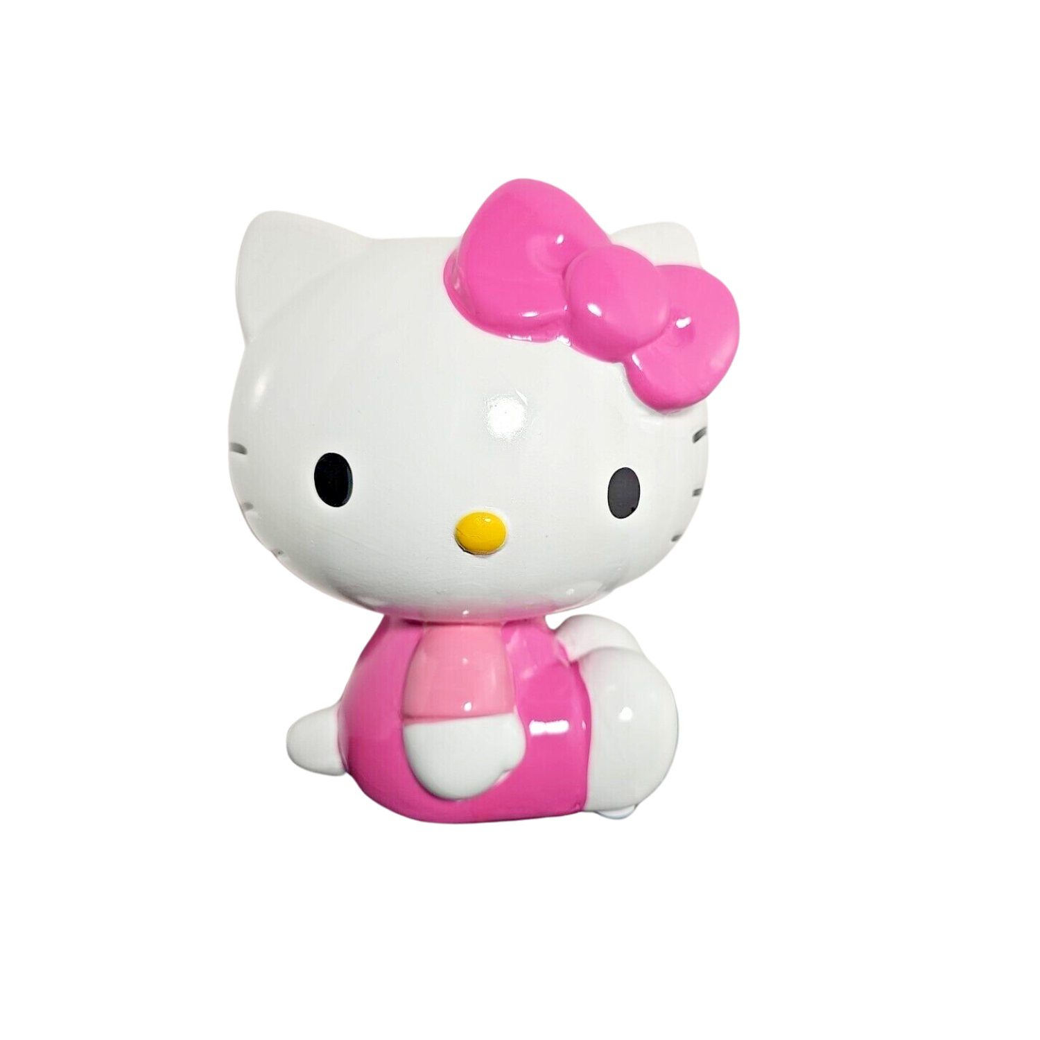 Hello Kitty Seated Pink Outfit Large Ceramic Coin Bank – Steve's Hallmark