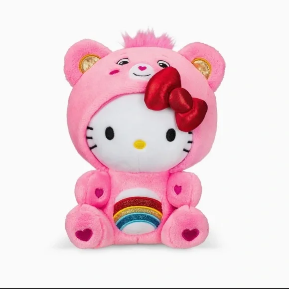 Sanrio Hello Kitty in Cheer Care Bear Costume 9" Stuffed Plush – Steve ...