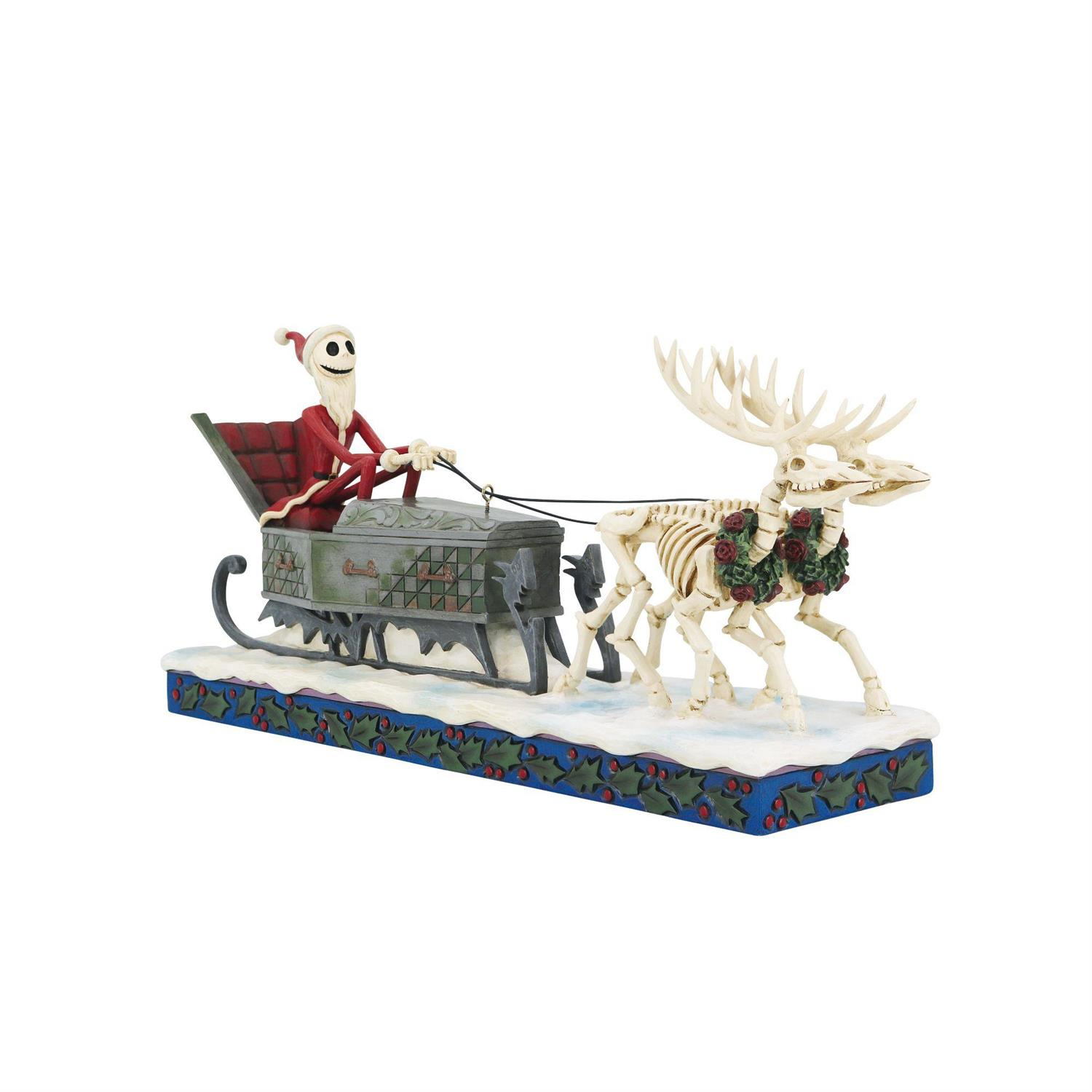 Jack Skeleton on Sleigh Figurine – Steve's Hallmark