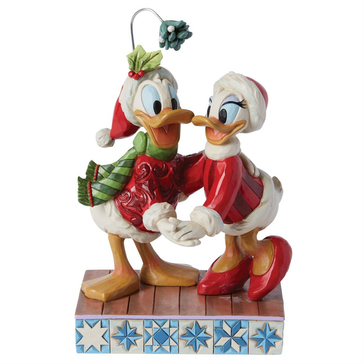 Jim Shore Disney Donald and Daisy Mistletoe Figurine – Steve's Hallmark