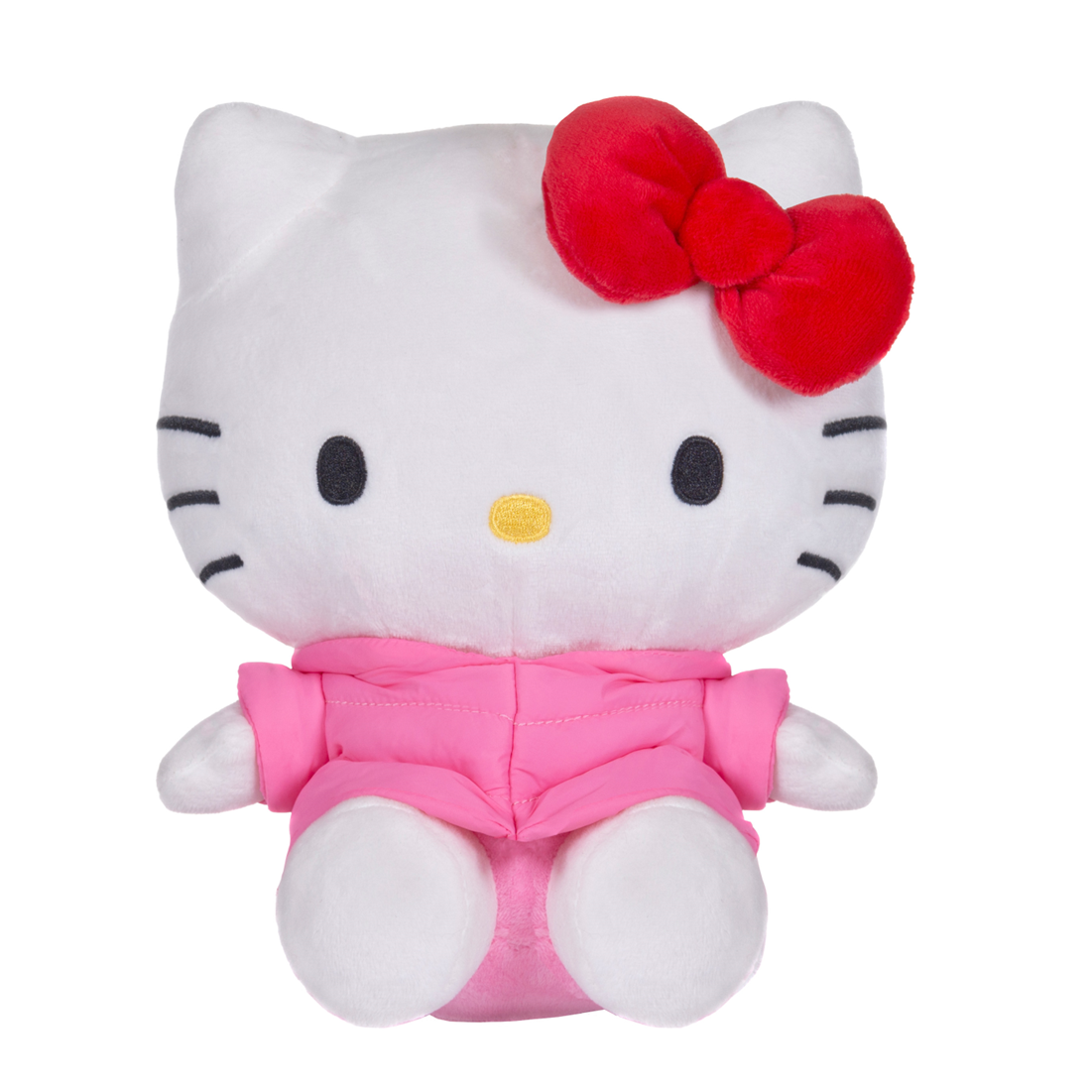 8" Sanrio Hello Kitty in Pink Puffer Jacket Stuffed Plush – Steve's ...