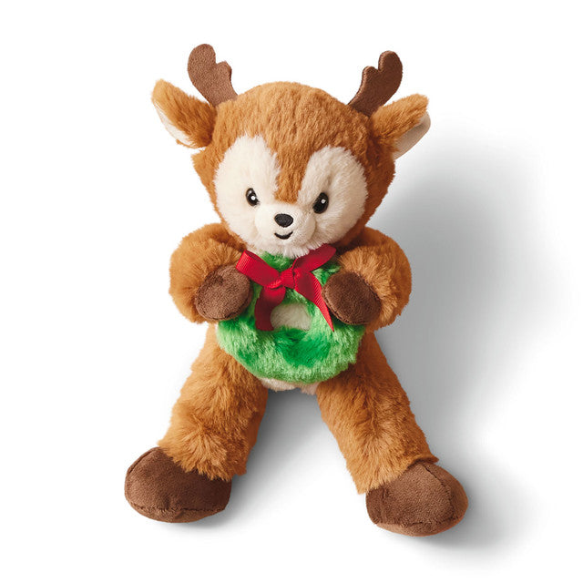 Hallmark Reindeer With Wreath Plush, 6" – Steve's Hallmark