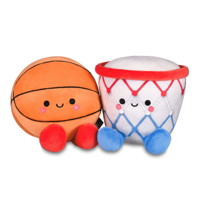 Hallmark Better Together Basketball and Hoop Magnetic Plush Pair, 6" H ...