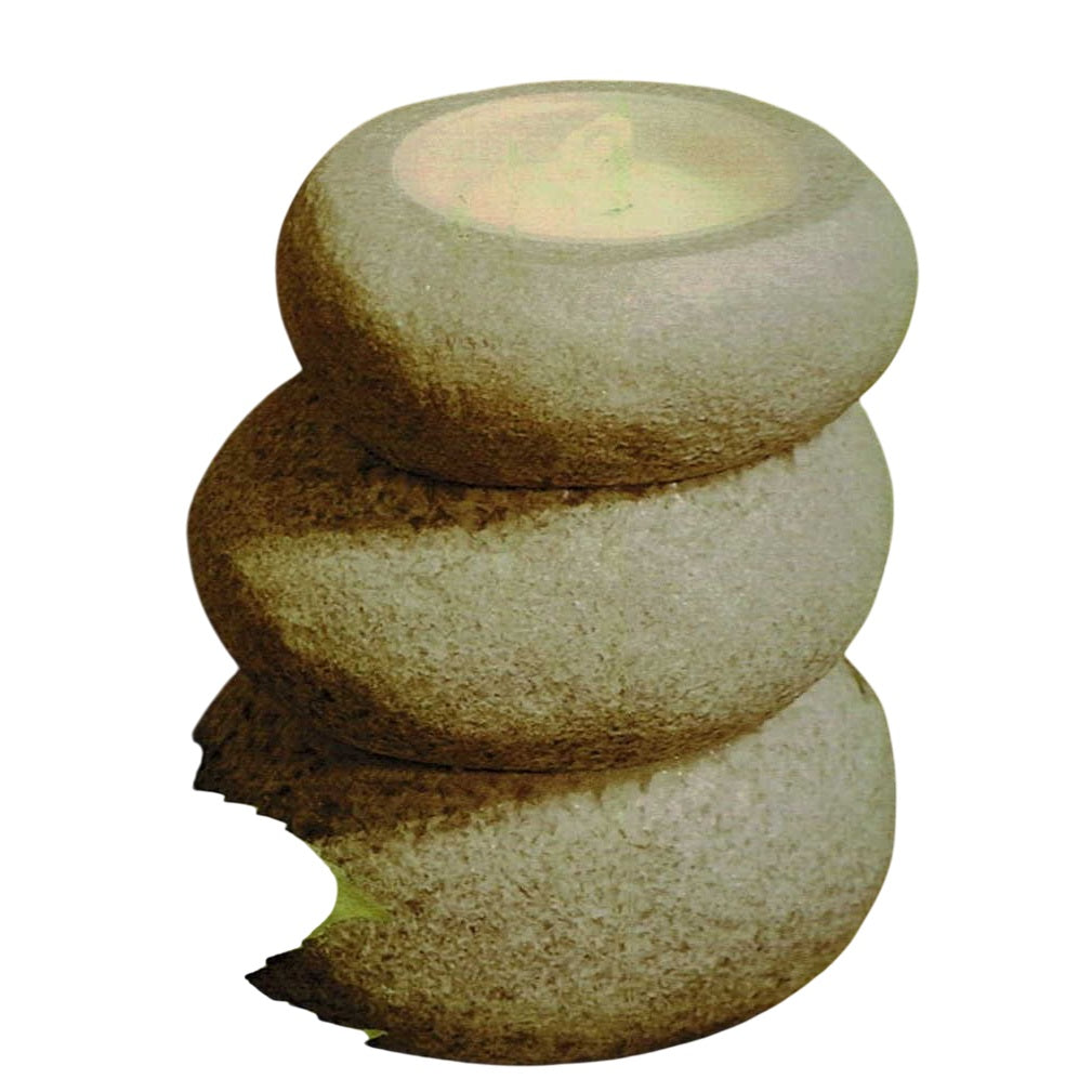Rock Water Fountain Candle with Remote Control 7" x 8" – Steve's Hallmark