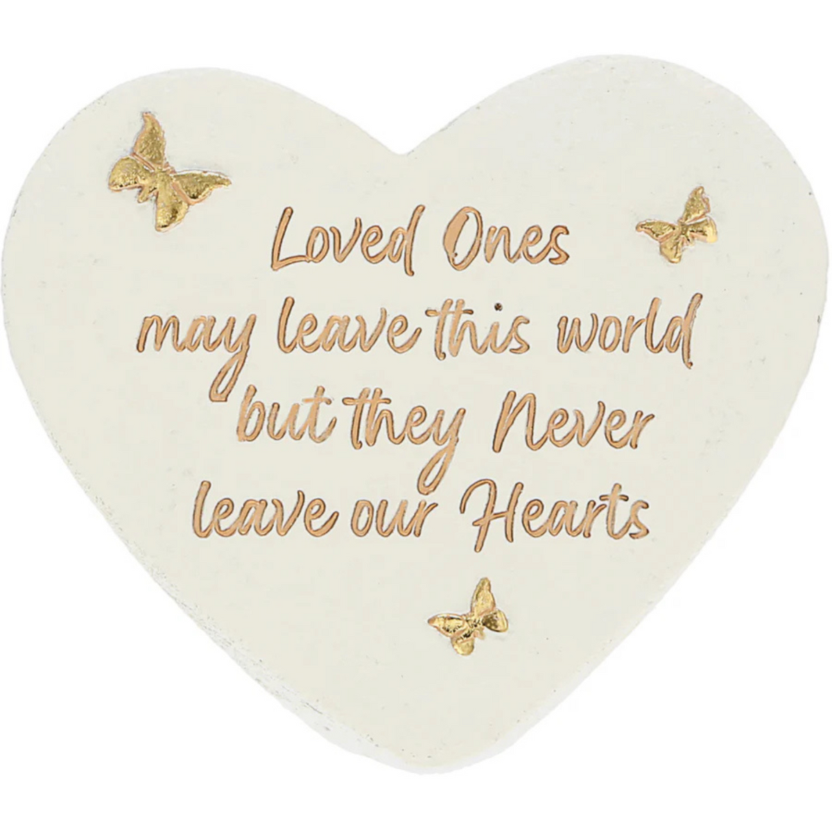 Loved Ones May Leave This World But They Never Leave Our Hearts 5" Mem ...