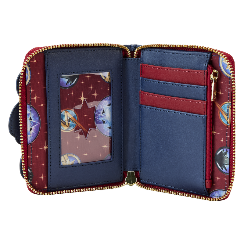 The Marvels Symbol Glow Zip Around Wallet – Steve's Hallmark