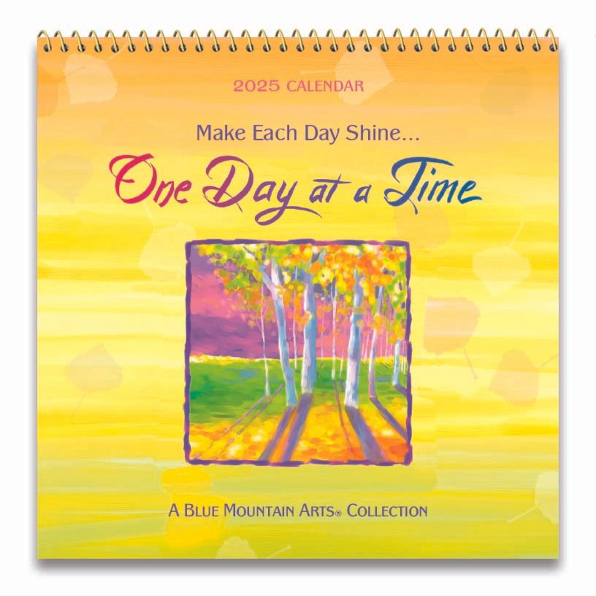 Make Each Day Shine… One Day at a Time 2025 Calendar – Steve's Hallmark