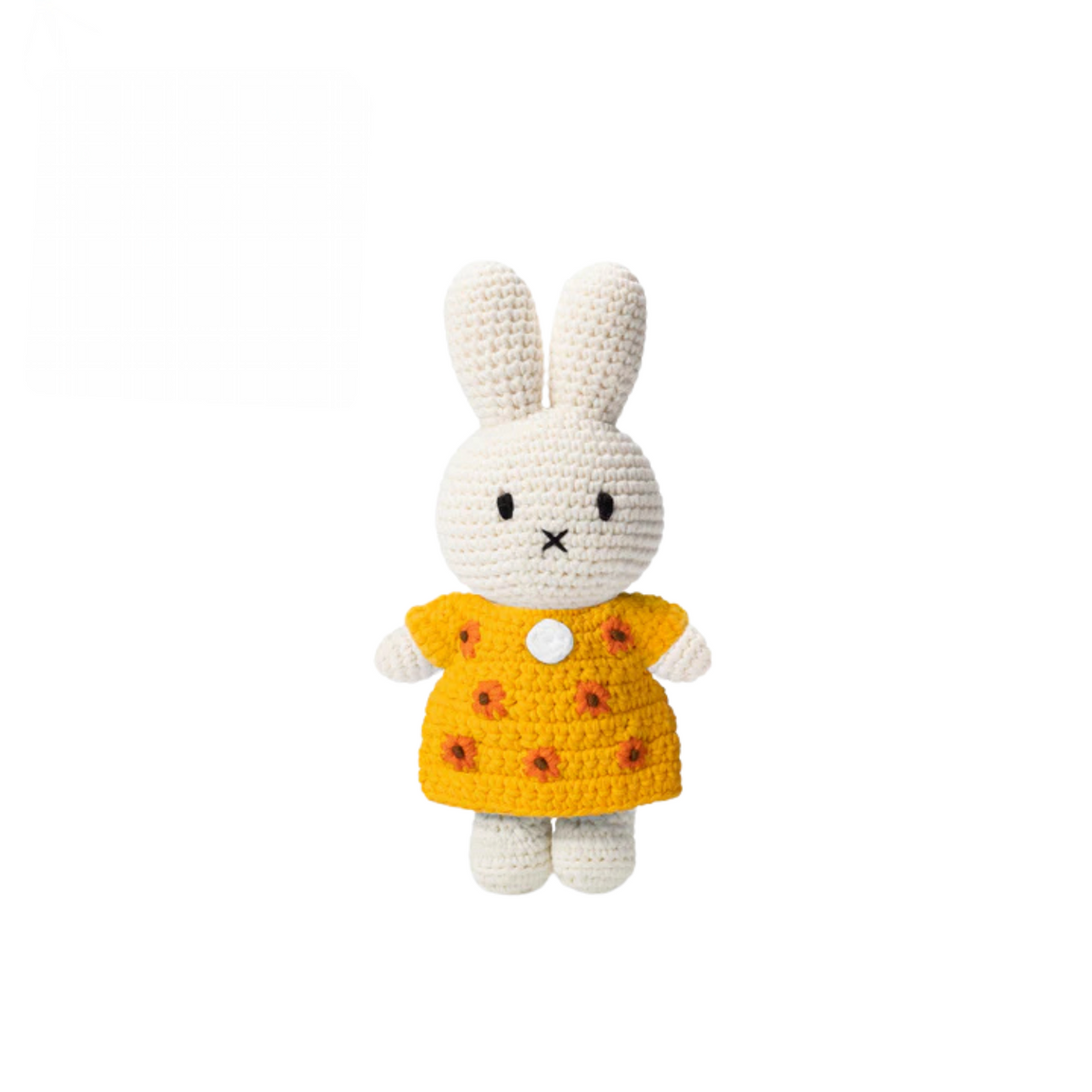 Miffy in Van Gogh Inspired Sunflower Dress Crocheted Plush Stuffed Bun ...