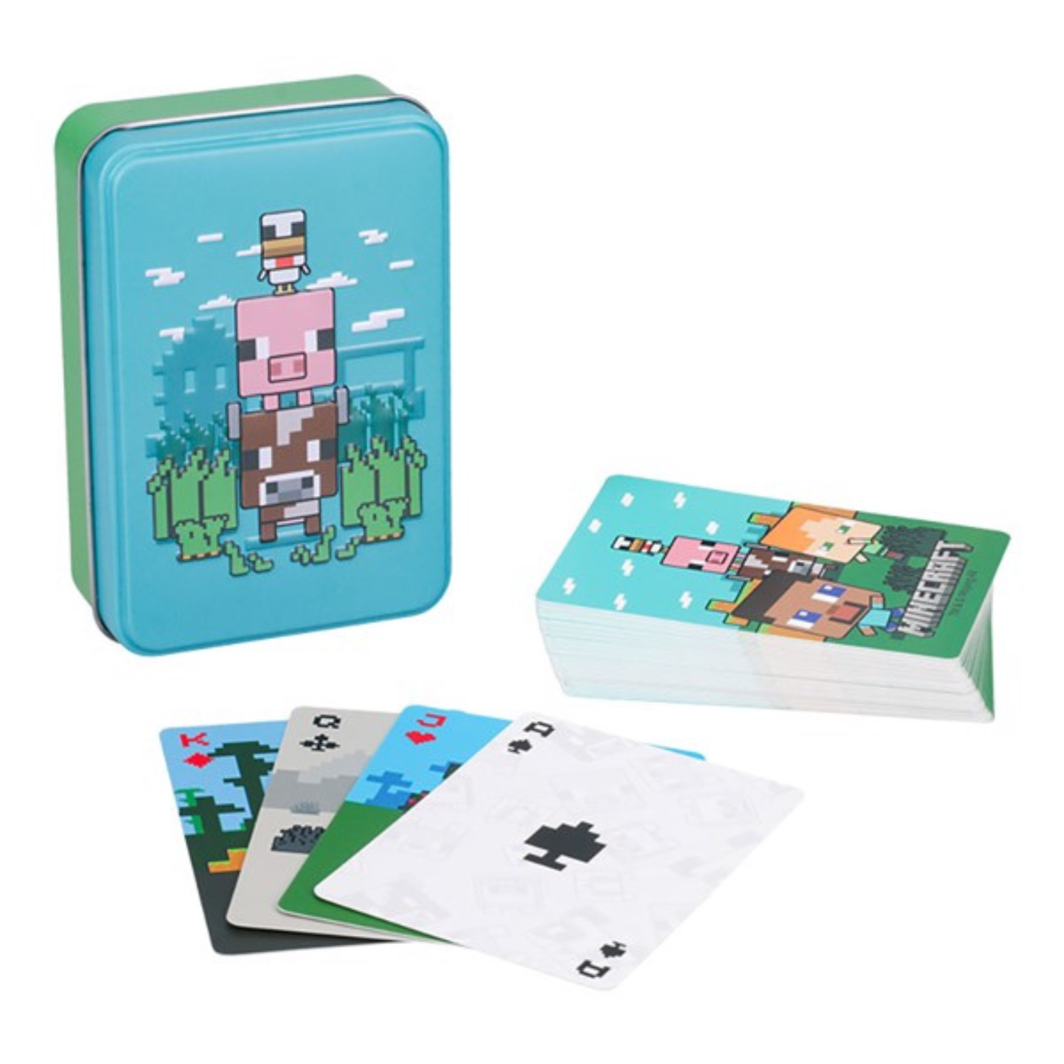Minecraft Animals Playing Cards – Steve's Hallmark