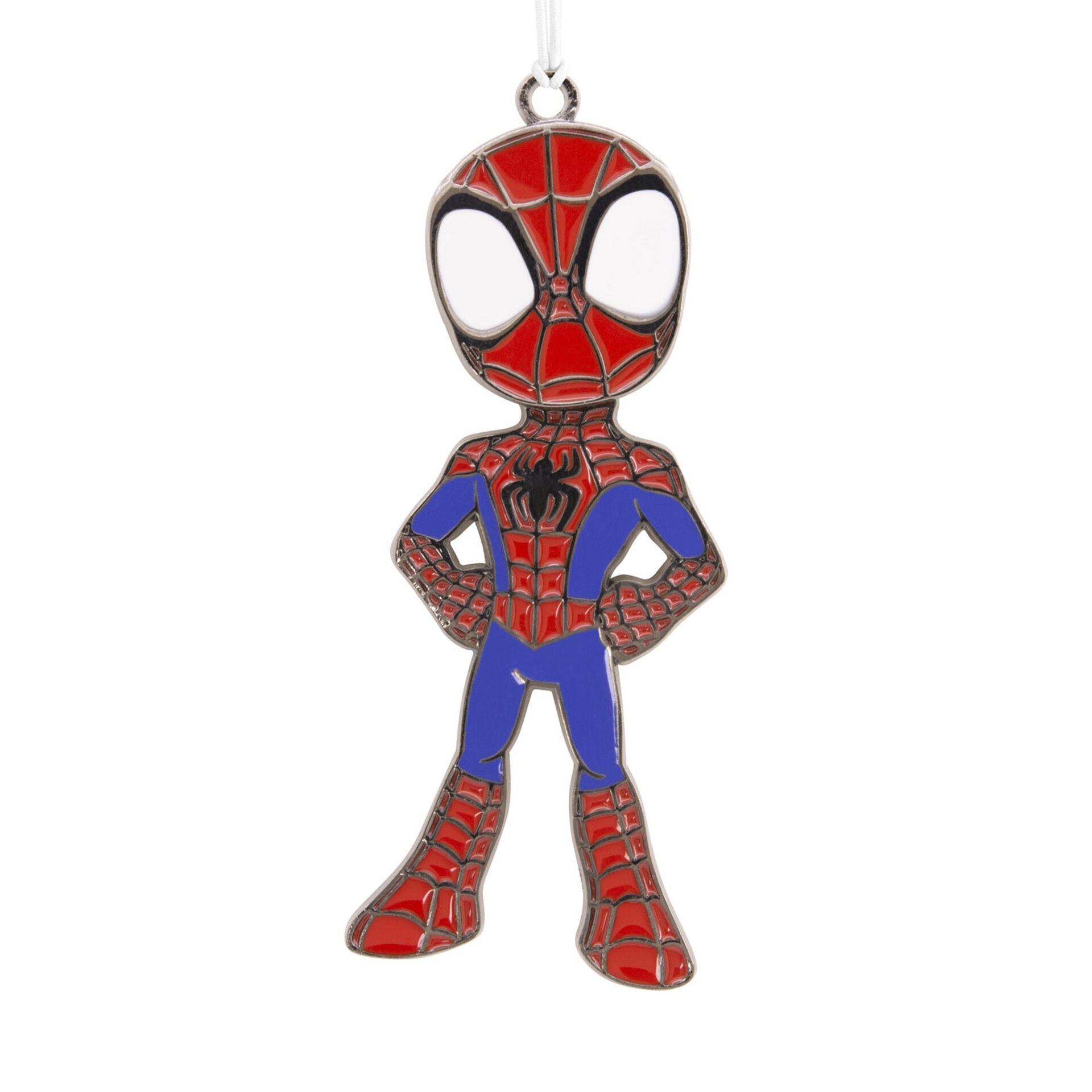 Marvel Spidey and his Amazing Friends Spidey Moving Metal Hallmark Orn ...
