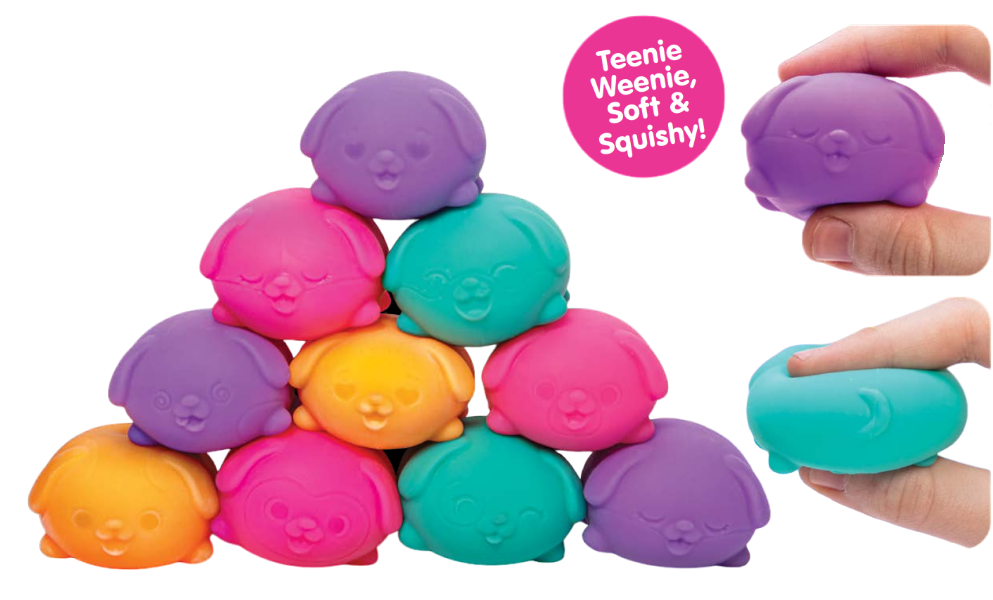 Teenie Funky Pup NeeDoh 3-Pack – Steve's Hallmark