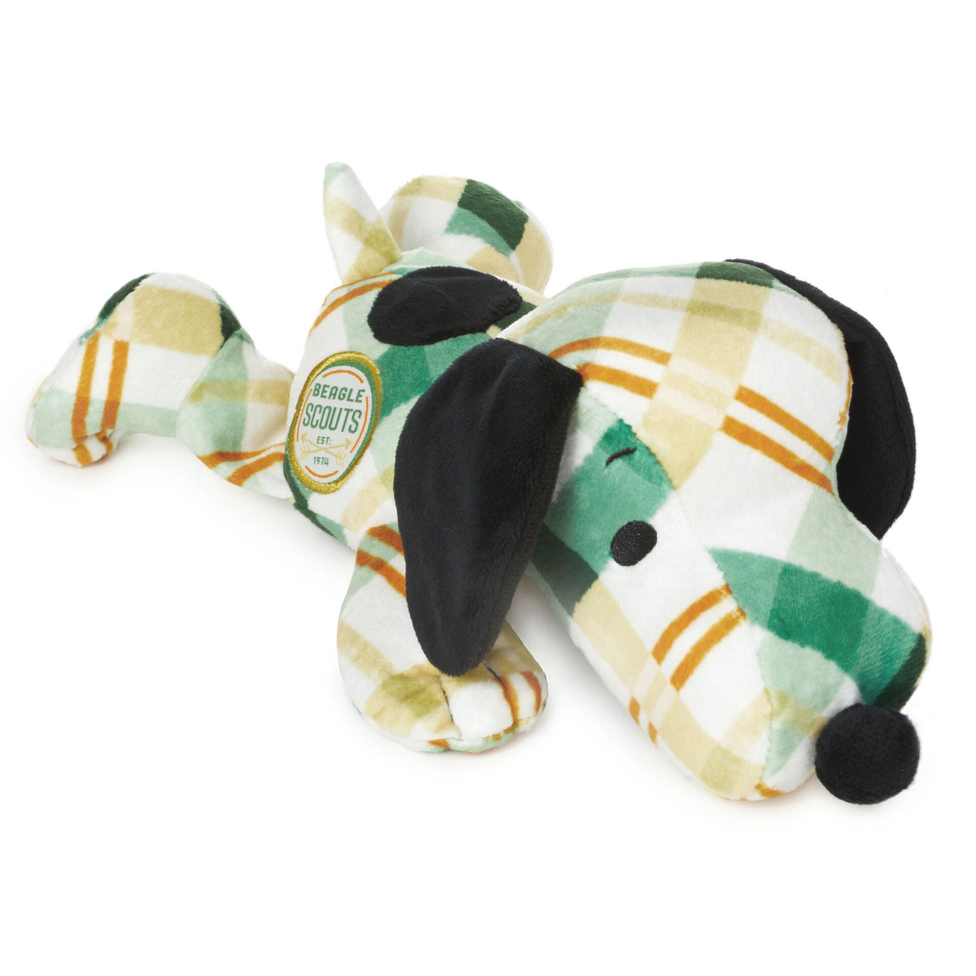 Hallmark Peanuts® Beagle Scouts 50th Floppy Snoopy Stuffed Plush ...