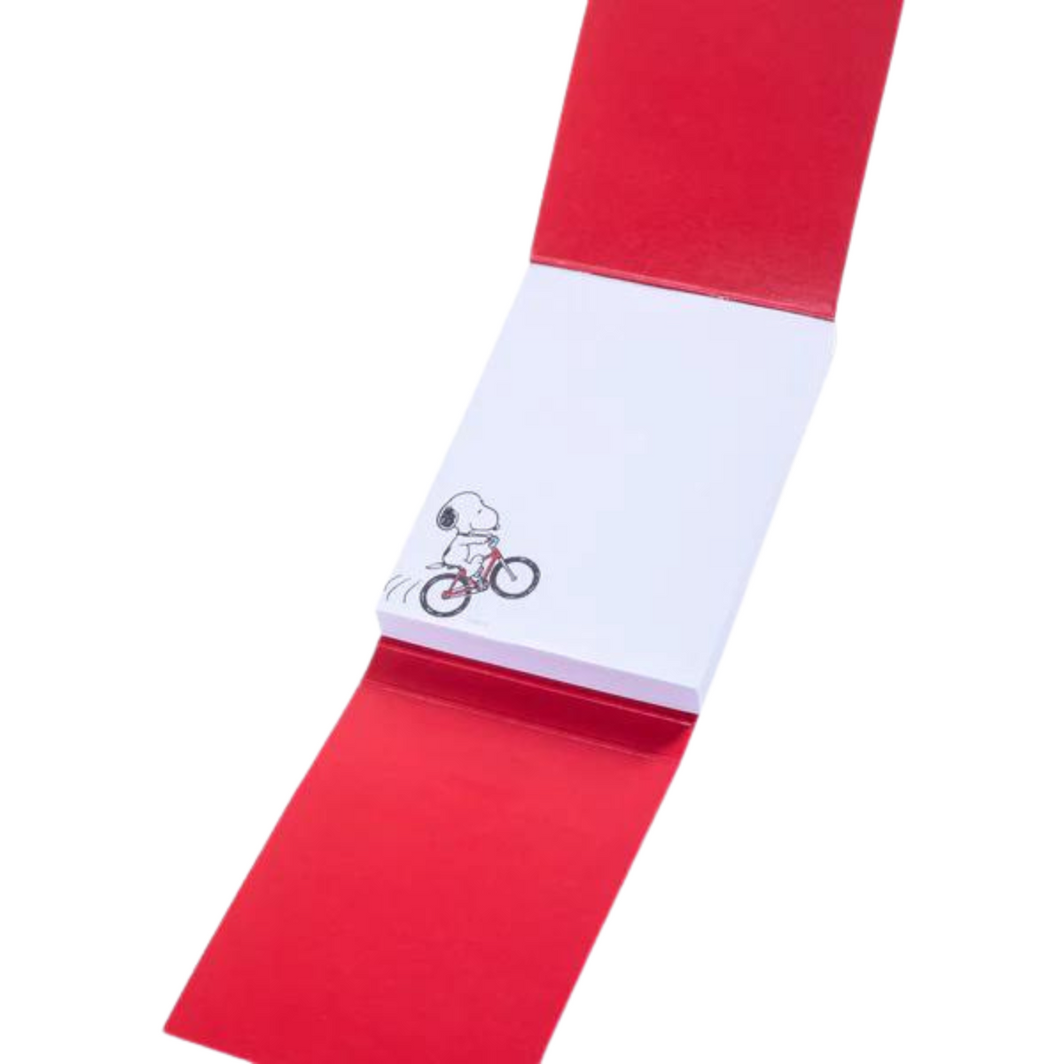Peanuts™ Snoopy On Bike Pocket Note – Steve's Hallmark