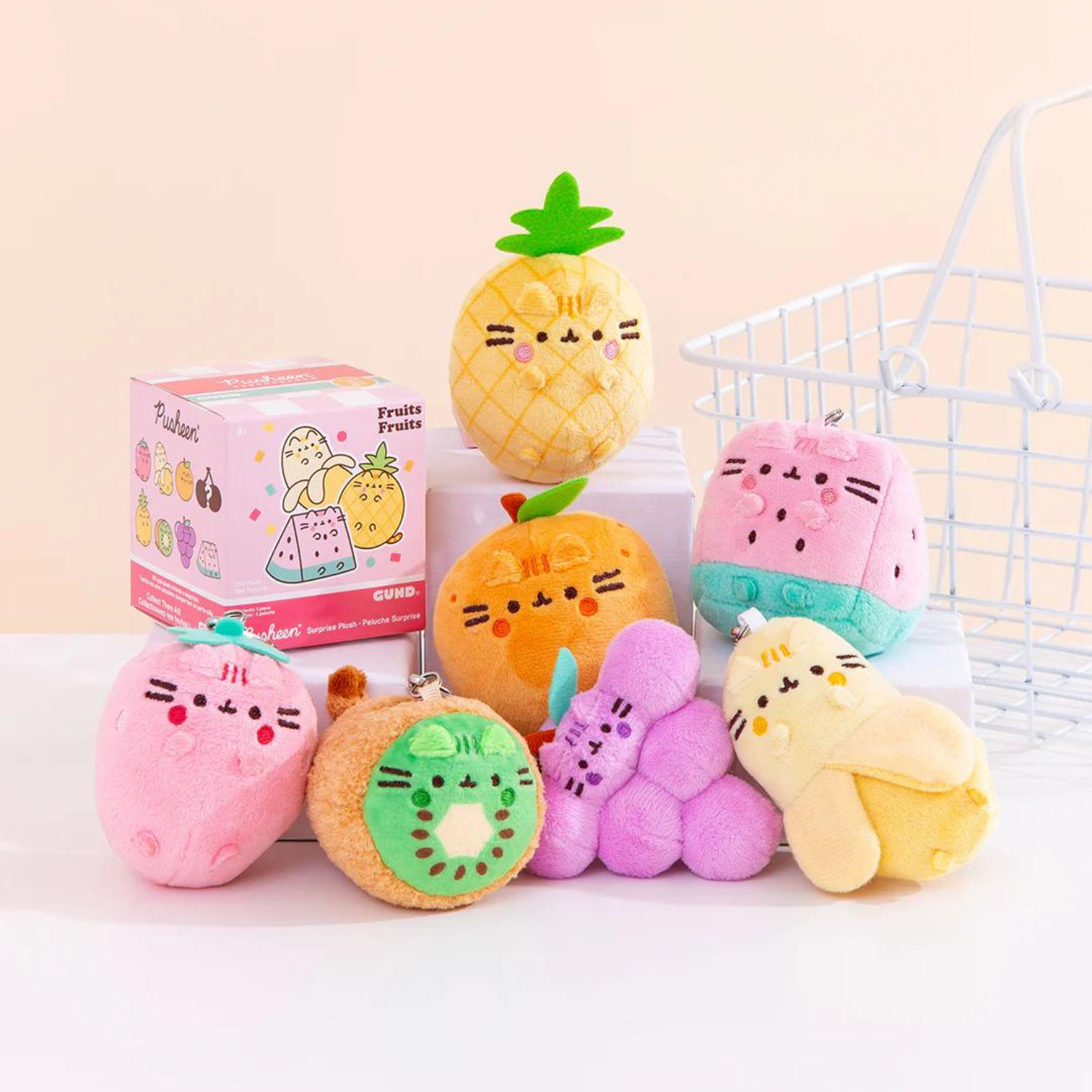 Pusheen Fruit Surprise Blind Box with 3" Stuffed Plush – Steve's Hallmark