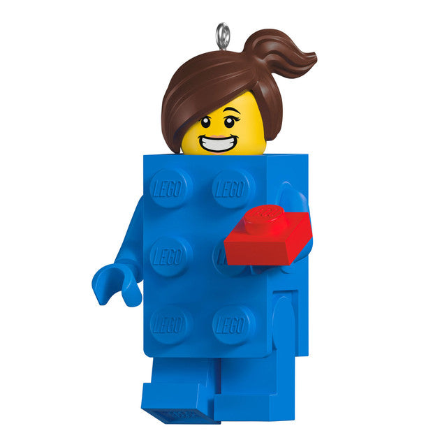 Hallmark Brick Suit Girl LEGO® Minifigure Ornament – Steve's Hallmark