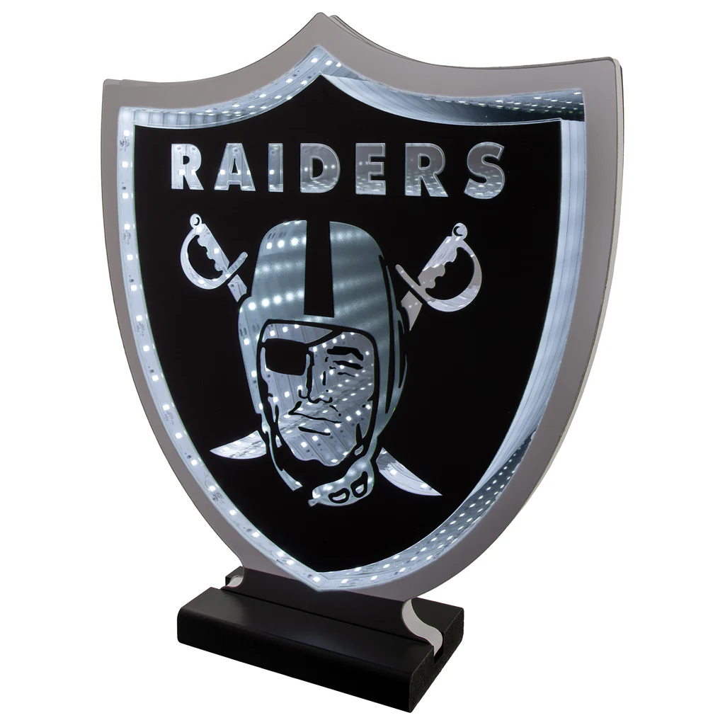 Infinity LED Logo Light NFL Raiders – Steve's Hallmark