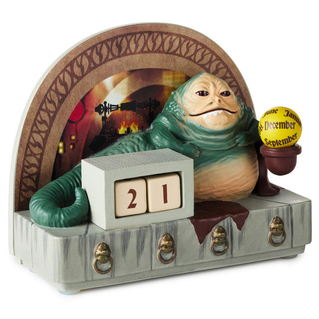 Hallmark Star Wars™ Jabba the Hutt™ Perpetual Calendar With Sound ...