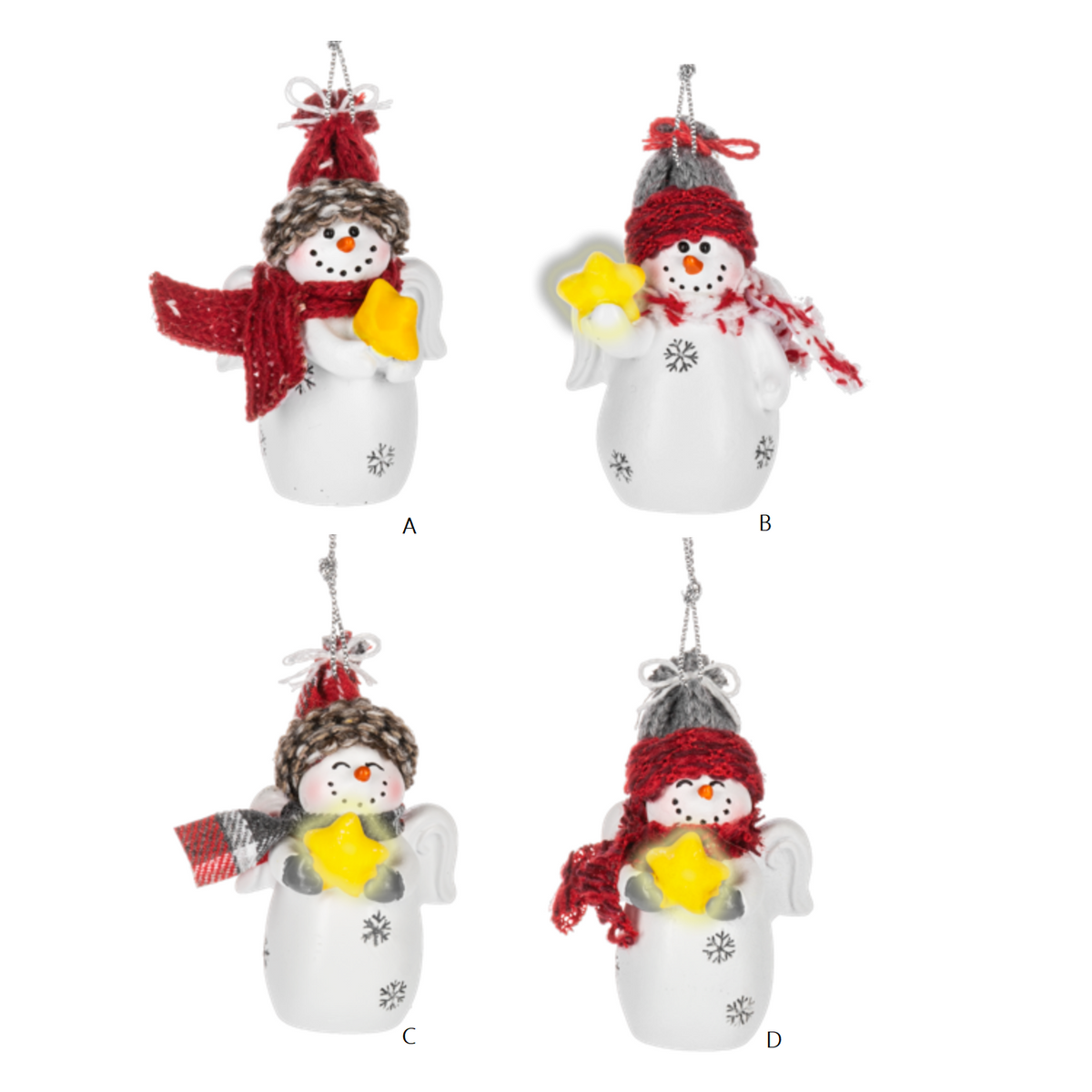 Let it snow! Mini Snow Angel Personalized Name Ornament Blank DIY Fami ...