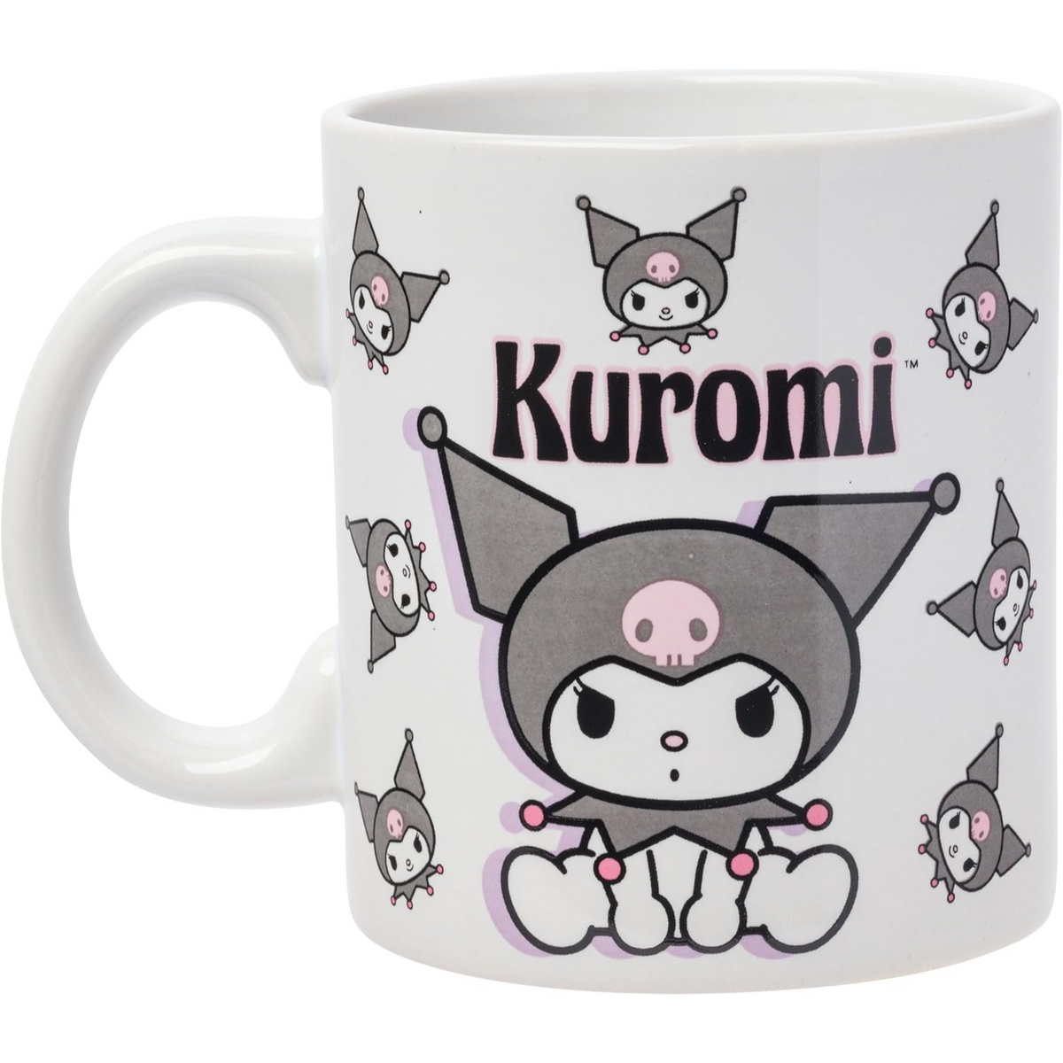 Sanrio Kuromi Naughty Poses 20 oz White Ceramic Mug – Steve's Hallmark