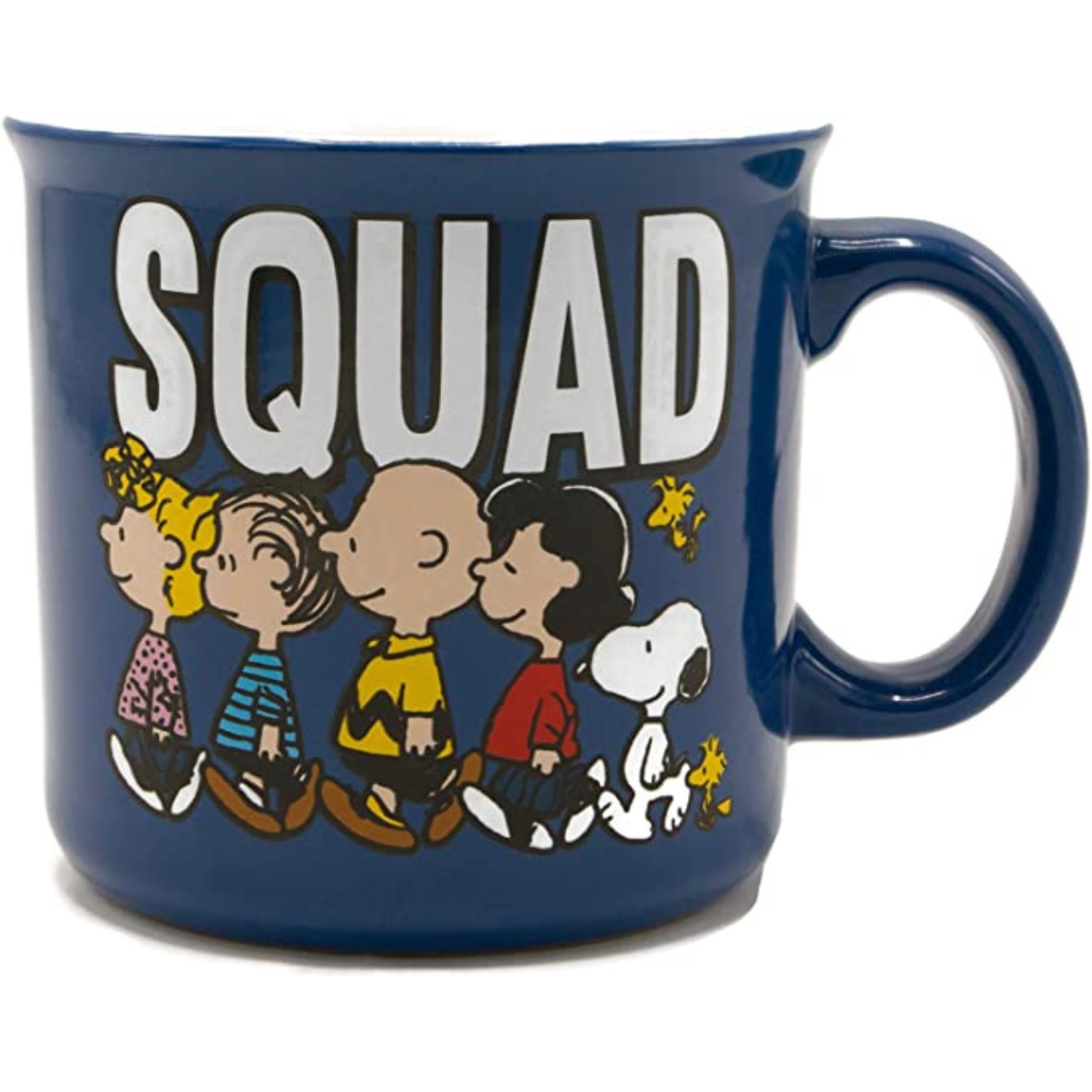Snoopy and the Peanuts Gang Squad 20 Oz. Ceramic Camper Mug – Steve's ...