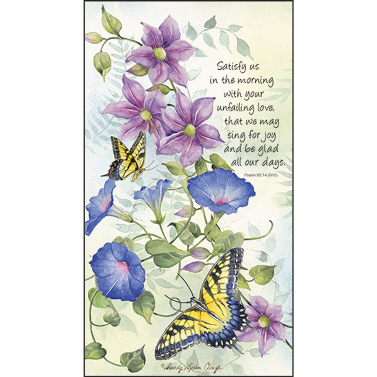 Two-Year Pocket Planner Calendar Monarch Butterflies and Florals Be Gl ...