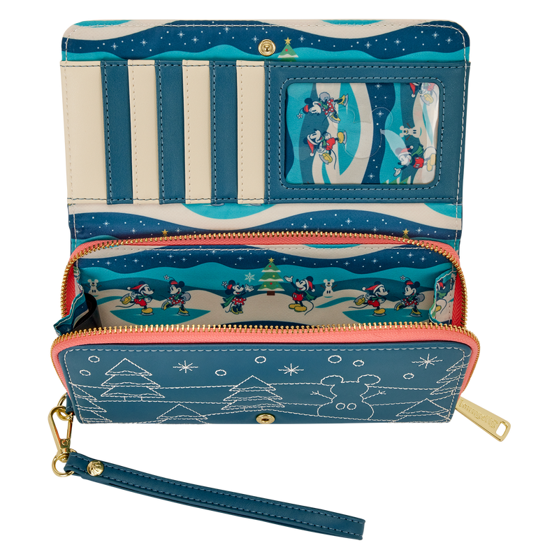 Loungefly Disney Mickey and Minnie Holiday Flap Wallet – Steve's Hallmark
