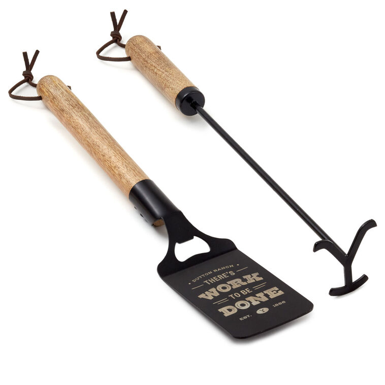 Hallmark Yellowstone Work to Be Done Spatula and Branding Iron Grill S ...